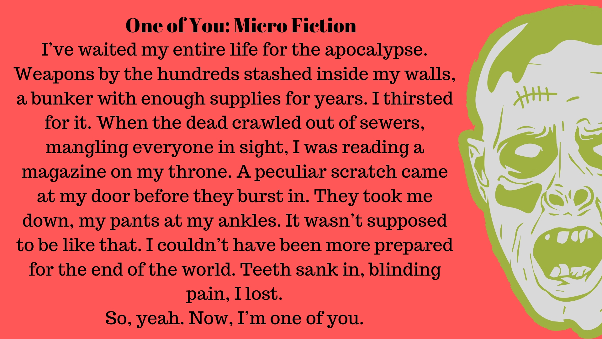 One of You: Sci-Fi Micro Fiction – Melisa Peterson Lewis